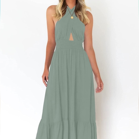 Dresses | Sage Green Sundress | Poshmark